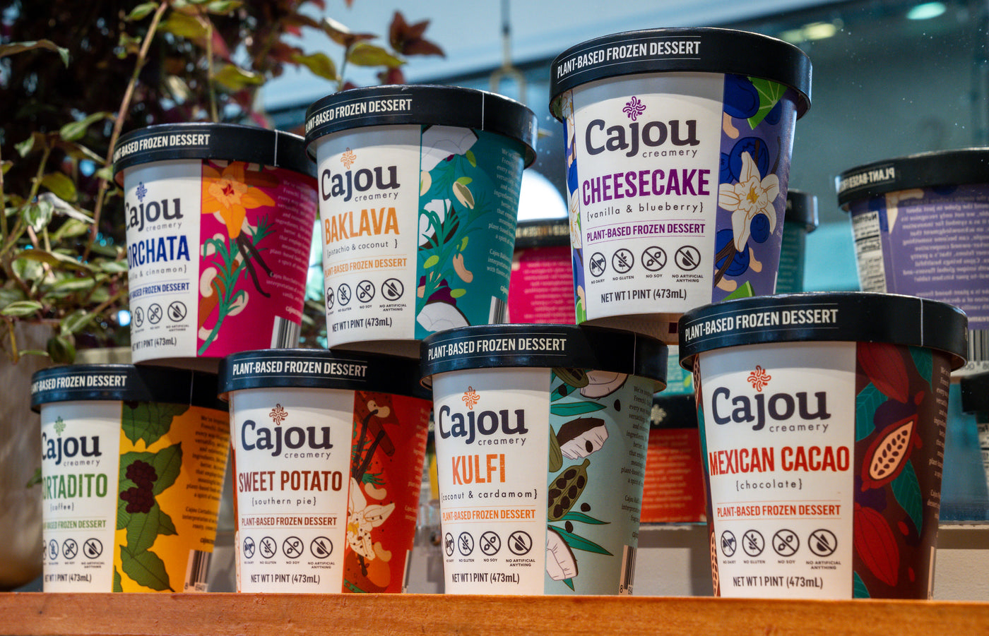 Cajou Creamery - 100% Plant-Based Frozen Dessert